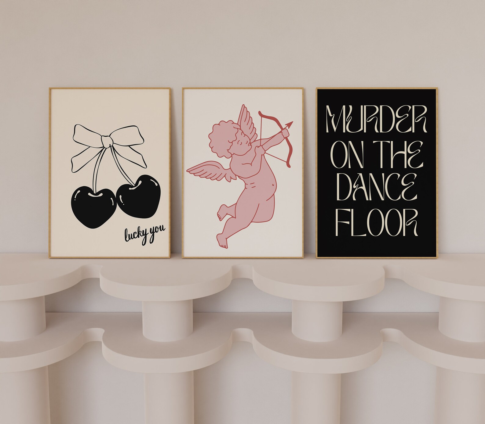 30 Print Poster Gallery Wall Set, Trendy Bar Cart Art, Yk2 Print Set ...