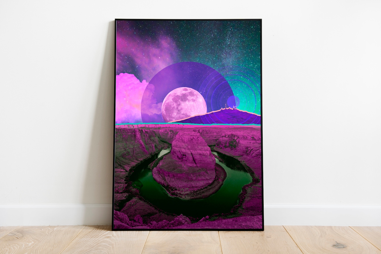 Surreal Collage Art Print OriginalVintage Collage ArtRetro | Etsy