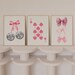Pink Lucky You Poster Set, Pink Ace of Hearts Room Decor, Trendy Ace ...
