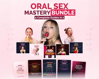 Ultimate Oral Sex Bundle 5 In 1 Blowjob Training Kit Oral Sex