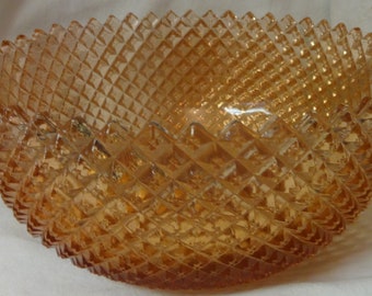 Pink Miss America Depression Glass Bowl - Etsy