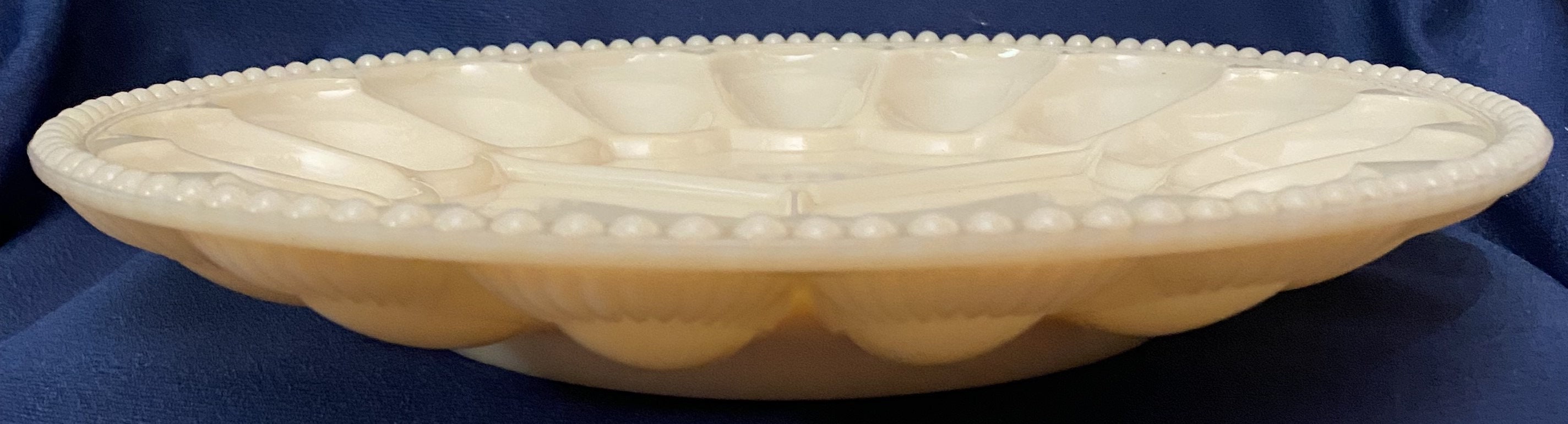 Egg Plate Alacite 11.5 Aladdin Mantle Lamp Company - Etsy