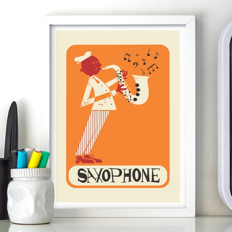 Saxophone - Etsy