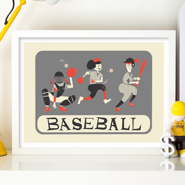 Baseball Prom Poster - Etsy