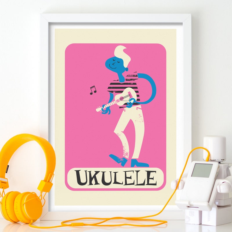 Ukulele Art - Etsy
