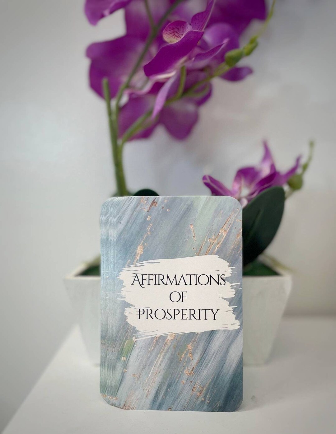 Affirmations of Prosperity Card Deck - Etsy