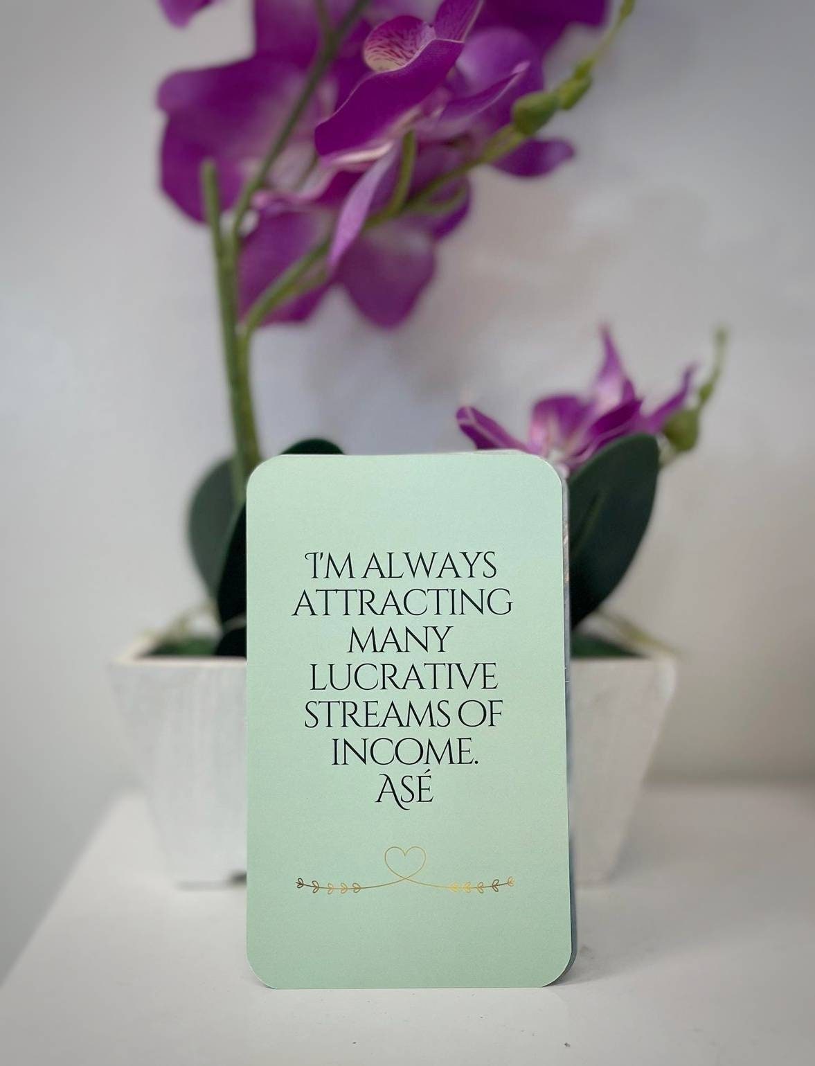 Affirmations of Prosperity Card Deck - Etsy