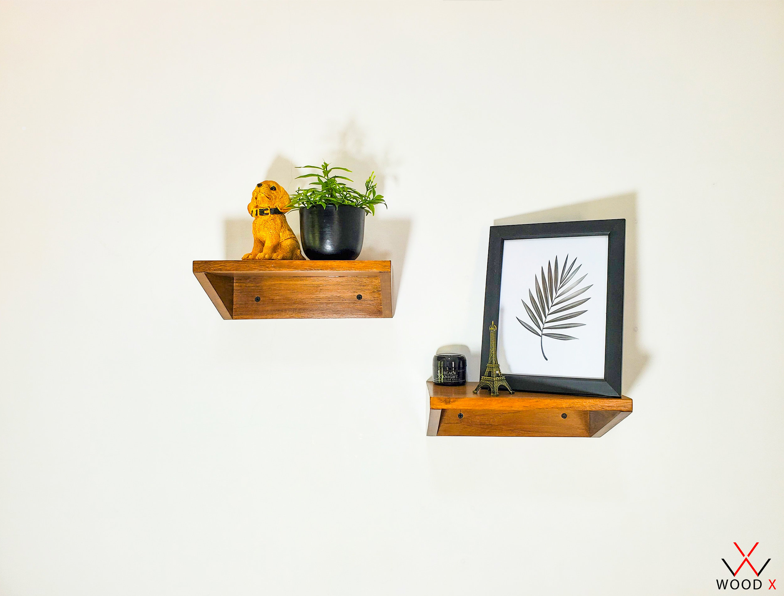 Floating Teak Shelf Wooden Wall Shelf Living Room Shelf - Etsy