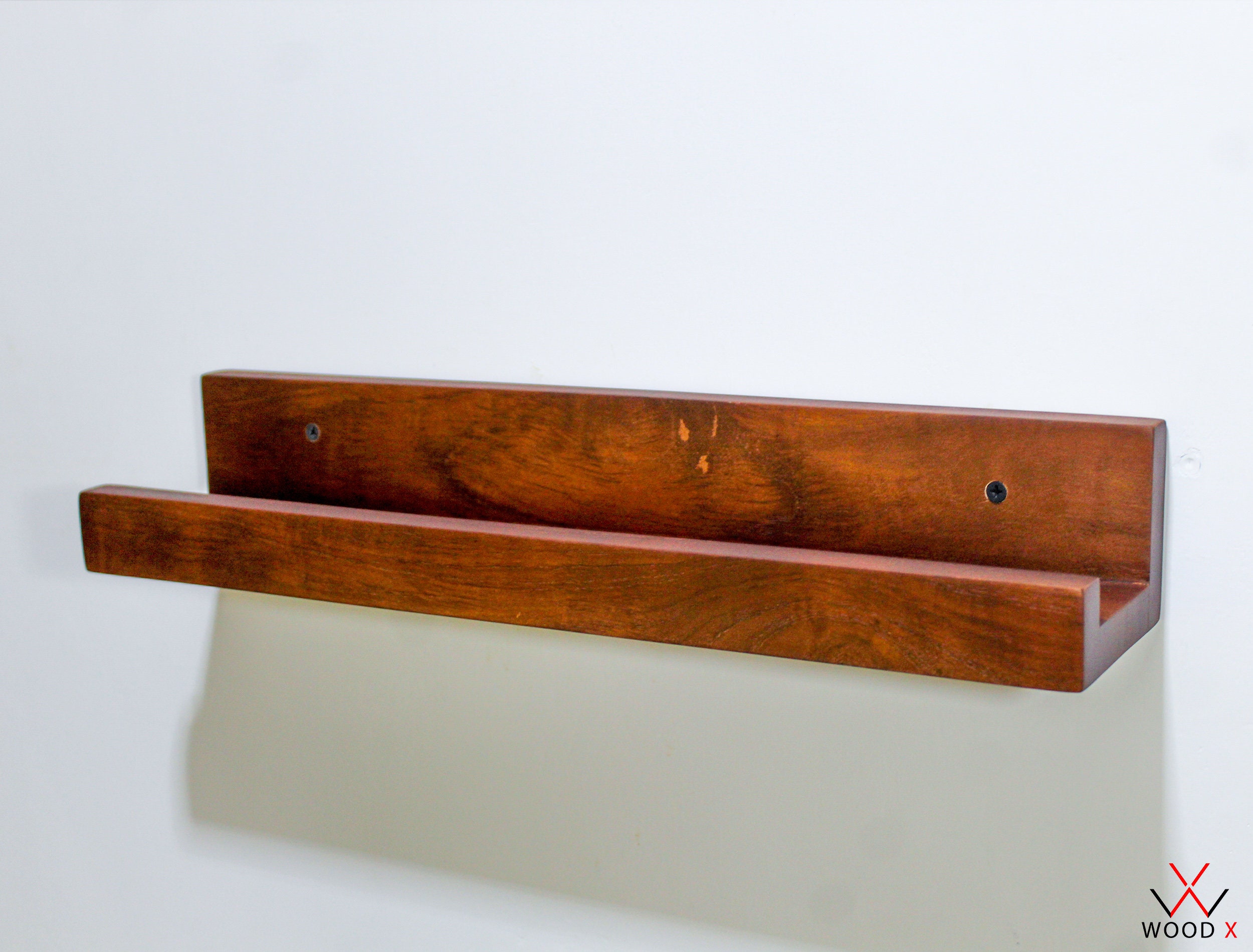 Floating Teak Wood Shelf , Wooden Wall Shelves Made From Teak Wood - Etsy