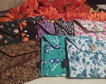 Small Fabric Wallet - Etsy