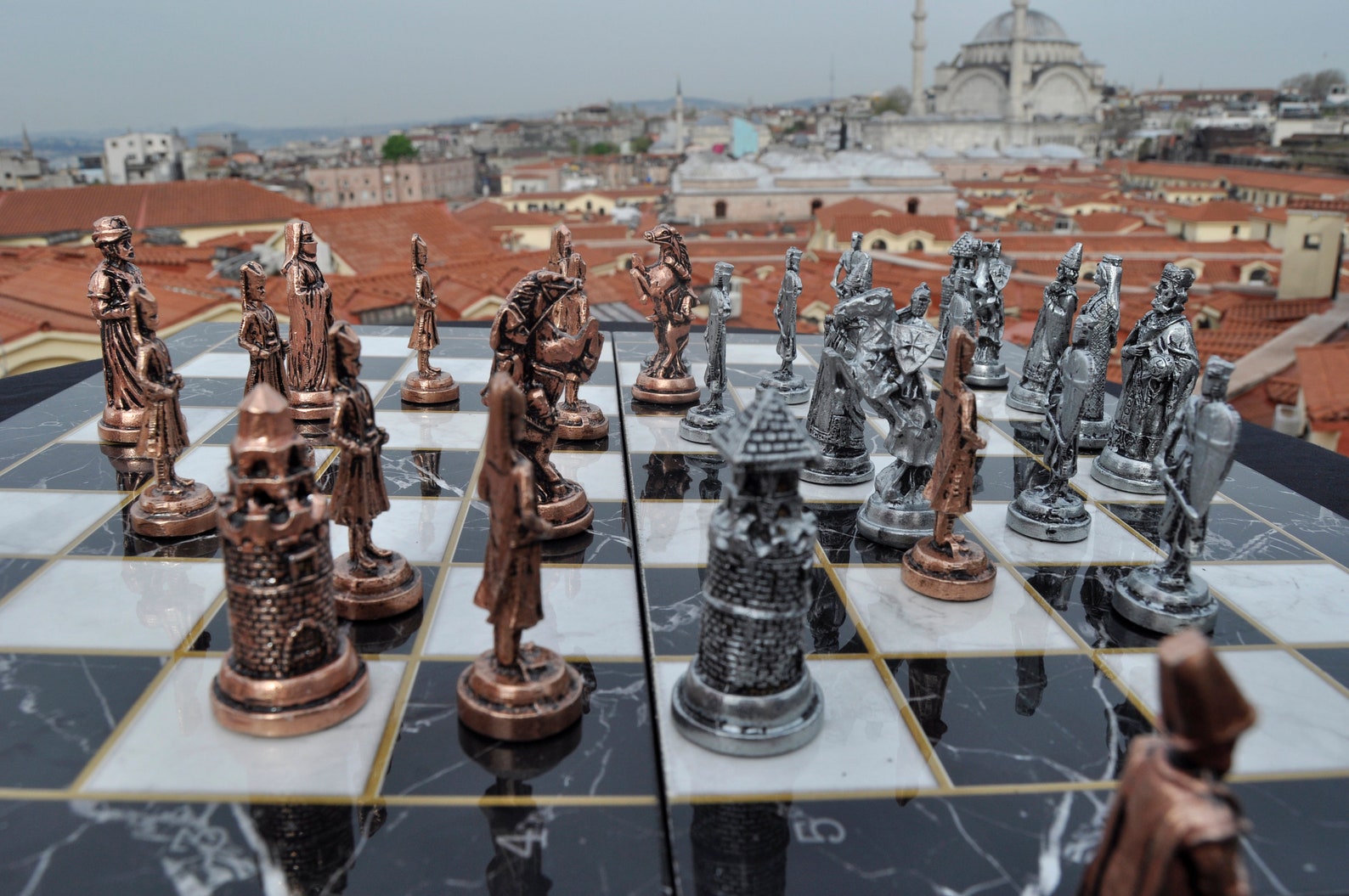 Ottoman Vs Crusader Chess Set Chess Chess Set Chess Set - Etsy