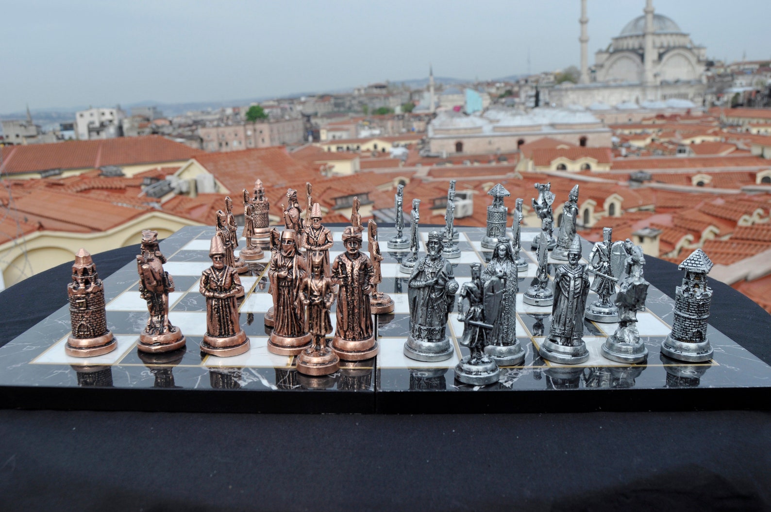 Ottoman Vs Crusader Chess Set Chess Chess Set Chess Set - Etsy