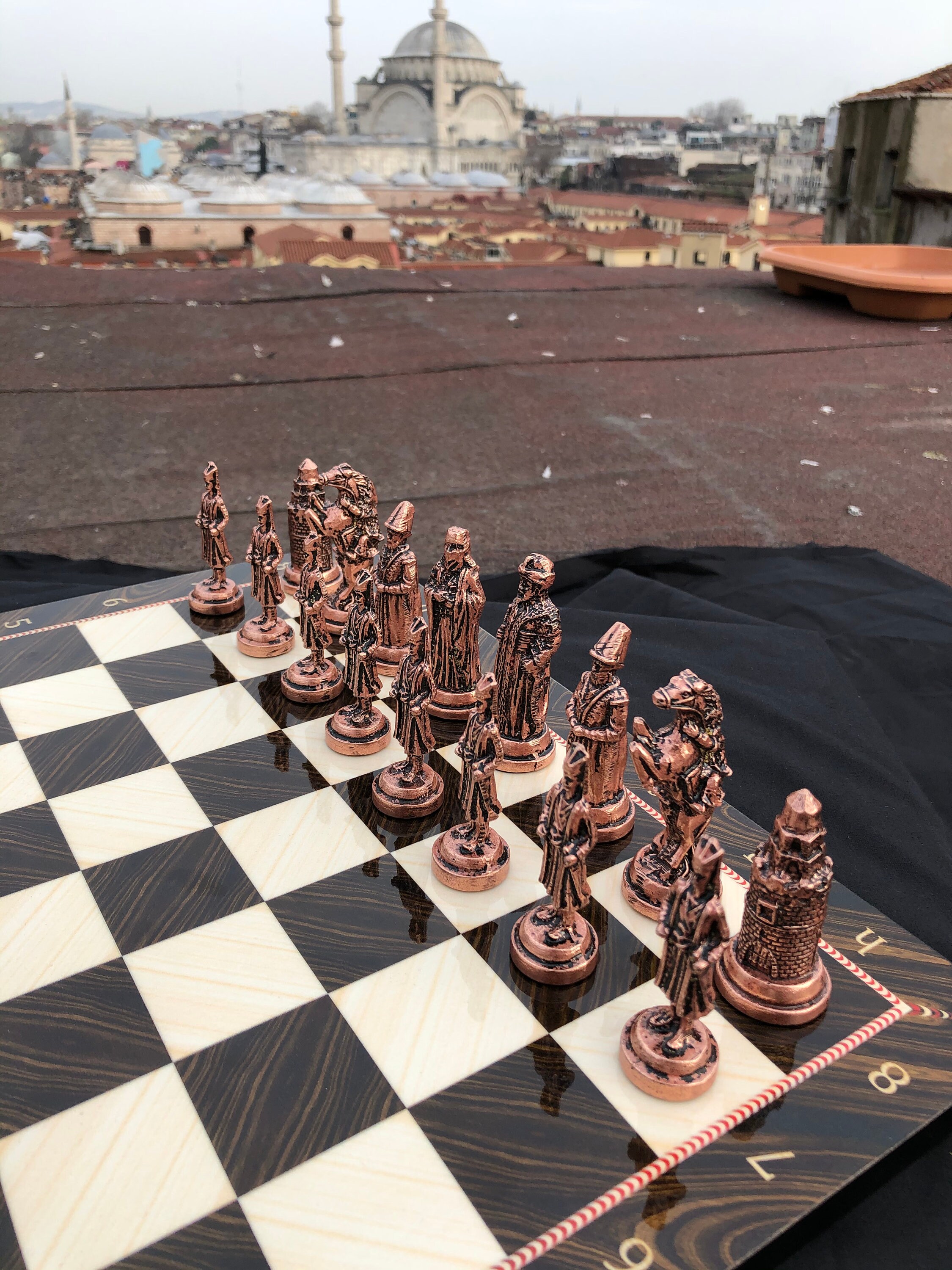 Ottoman Vs Crusader Chess Set Chess Chess Set Chess Set | Etsy Australia