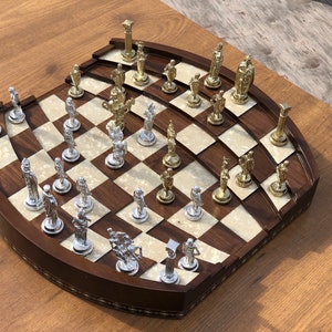 British Royal Army Chess Set, Luxury Chessboard, Luxury Chess Game ...
