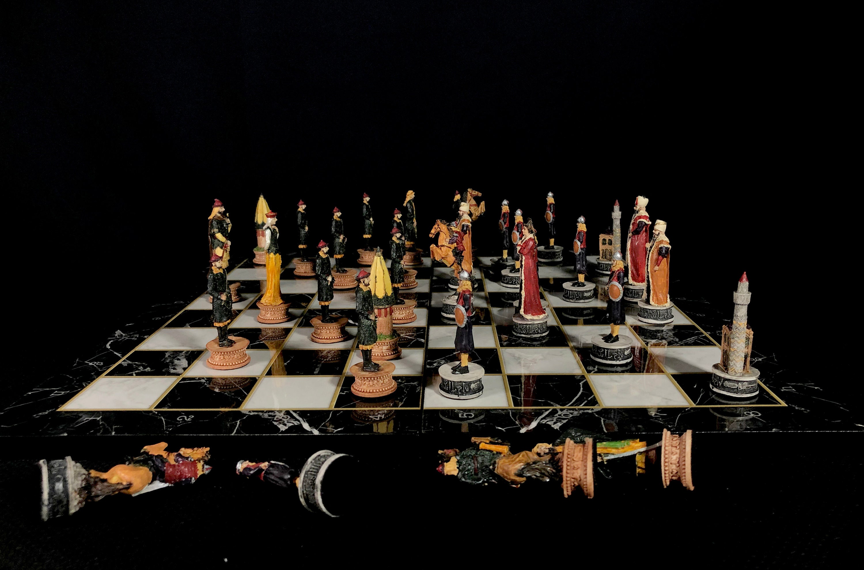Ottoman Vs Persian Chess Set Chess Chess Set Chess Set - Etsy Canada