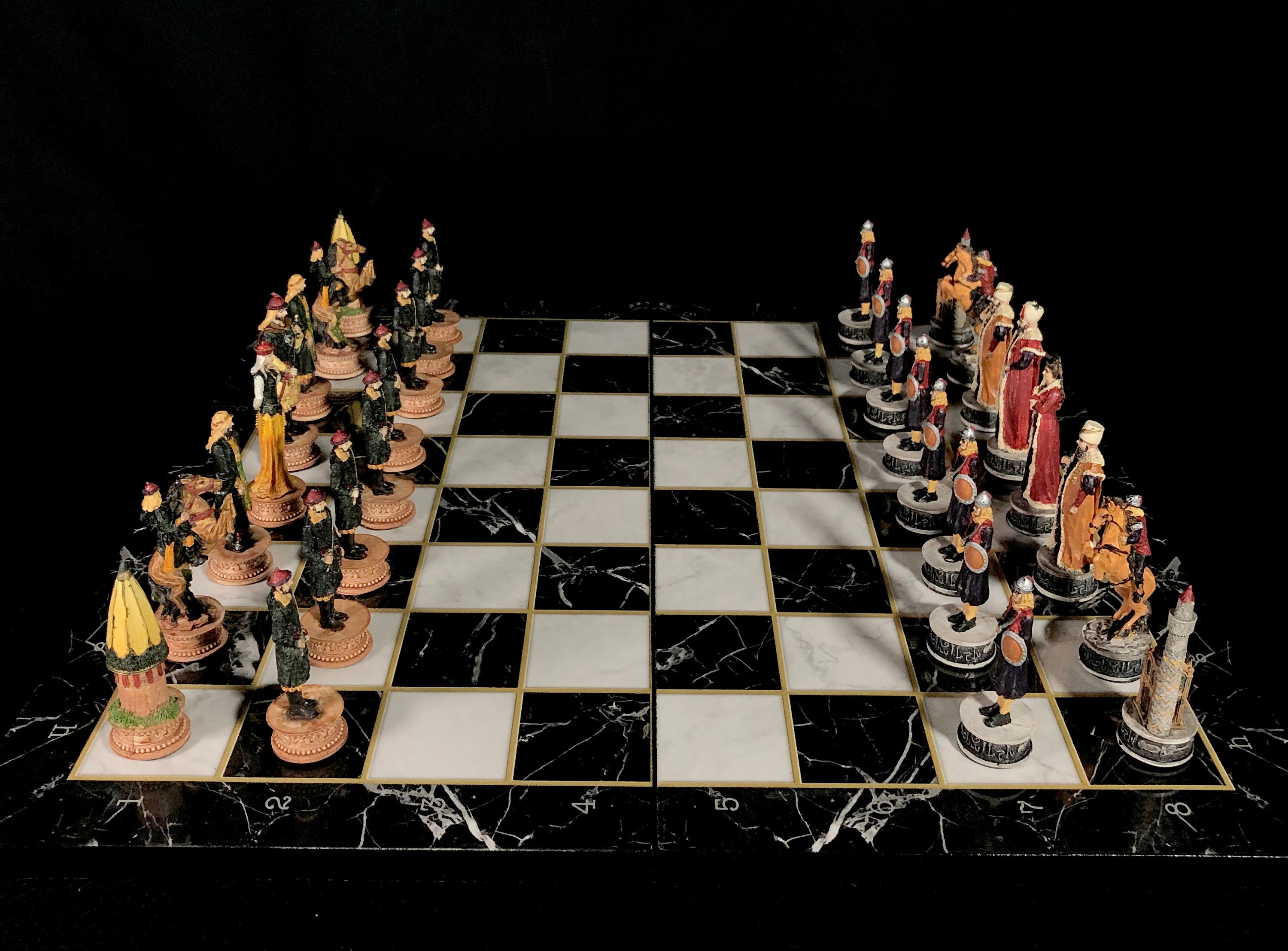 Ottoman Vs Persian Chess Set Chess Chess Set Chess Set - Etsy Canada