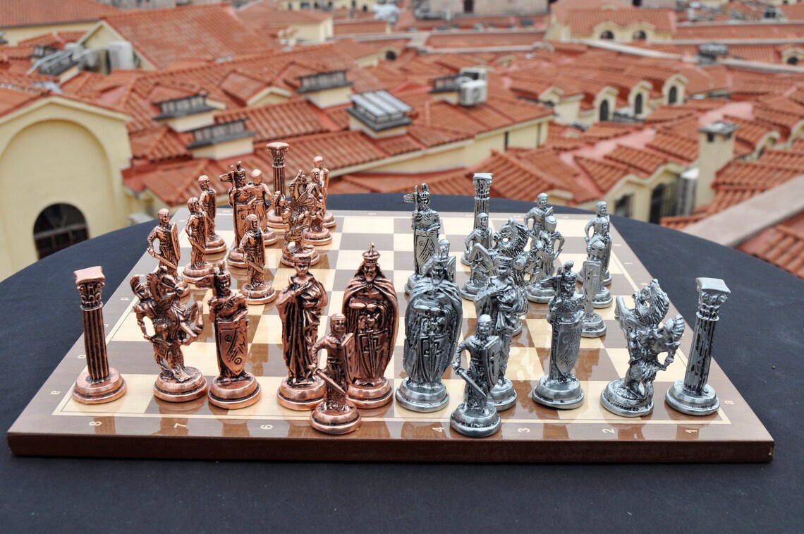 British Royal Army Chess Set Chess Chess Set Chess Set - Etsy