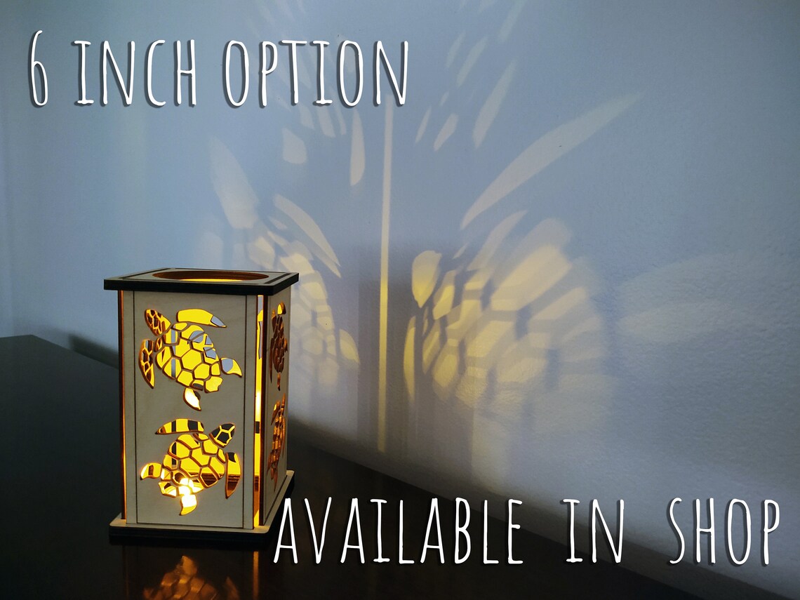 Sea Turtle 3 Inch LED Ambient Light Rustic LED Candle Holder - Etsy