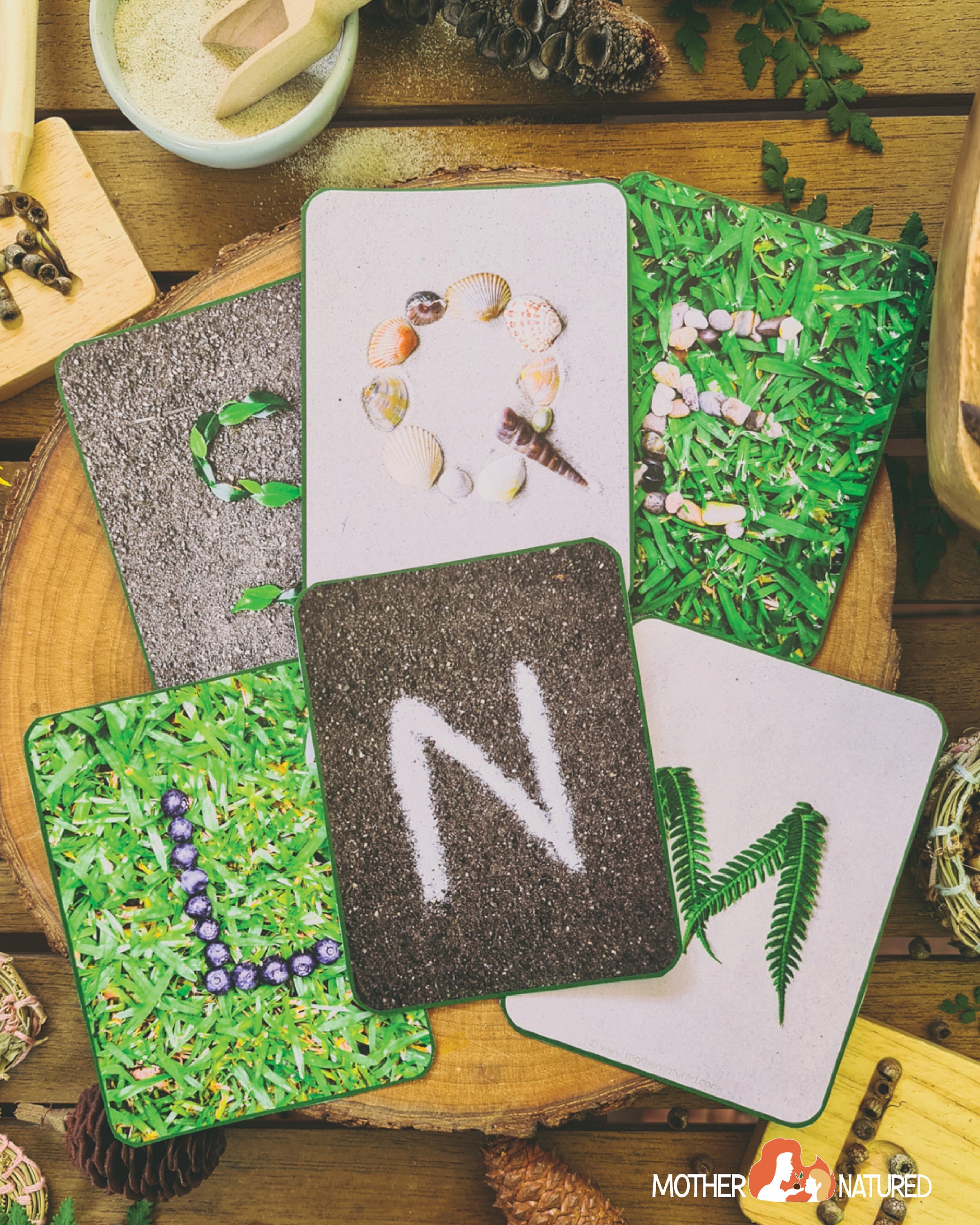 Nature ALPHABET Cards Printable Nature Alphabet Poster - Etsy Australia