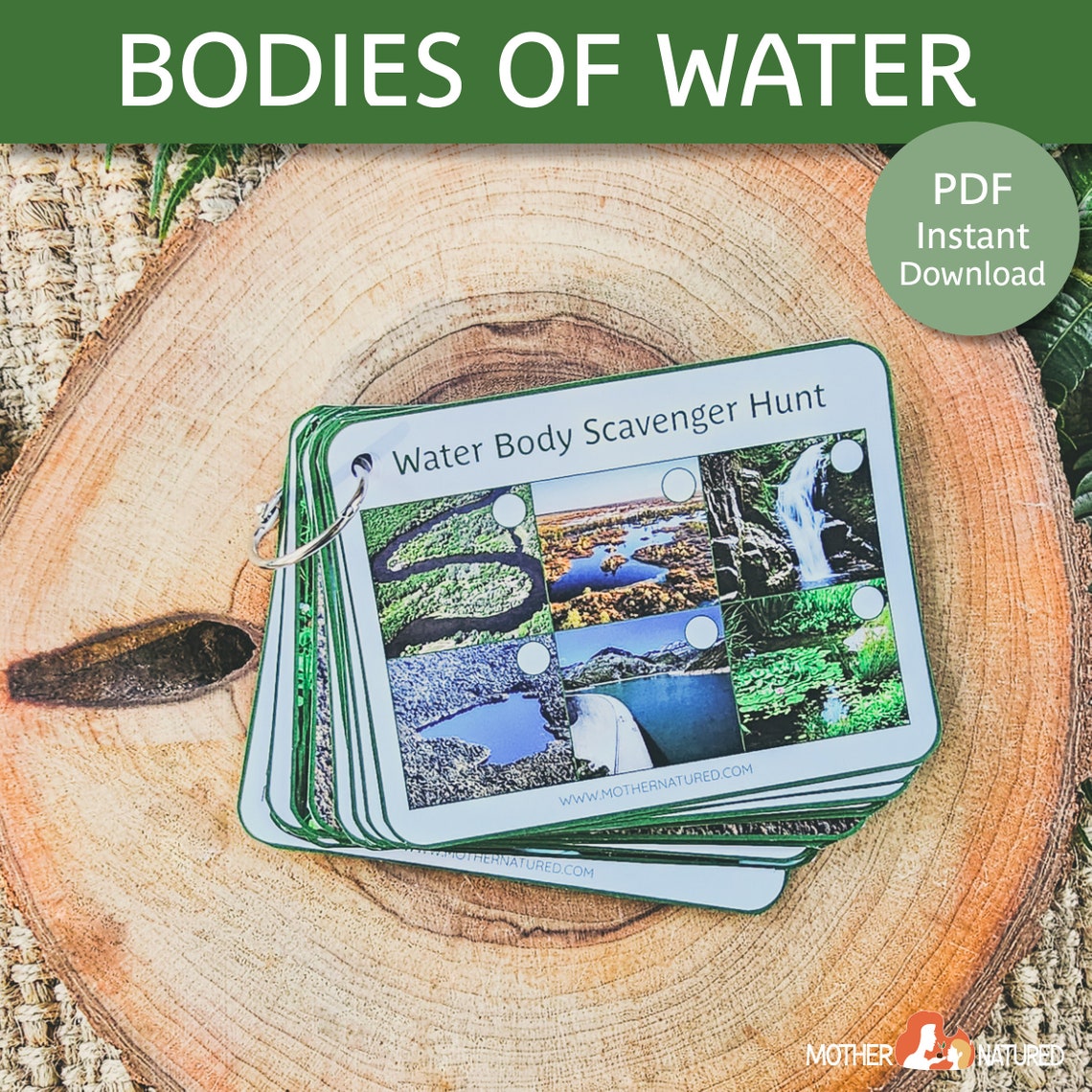 Bodies of Water Worksheet | Bodies of Water Activity | Bodies of Water ...