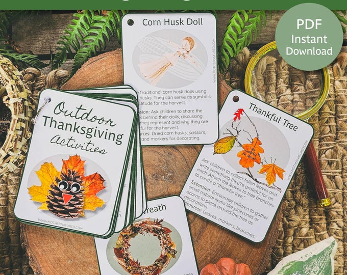 Fall Movement Cards, Thanksgiving Games, Favors, Flash Cards ...