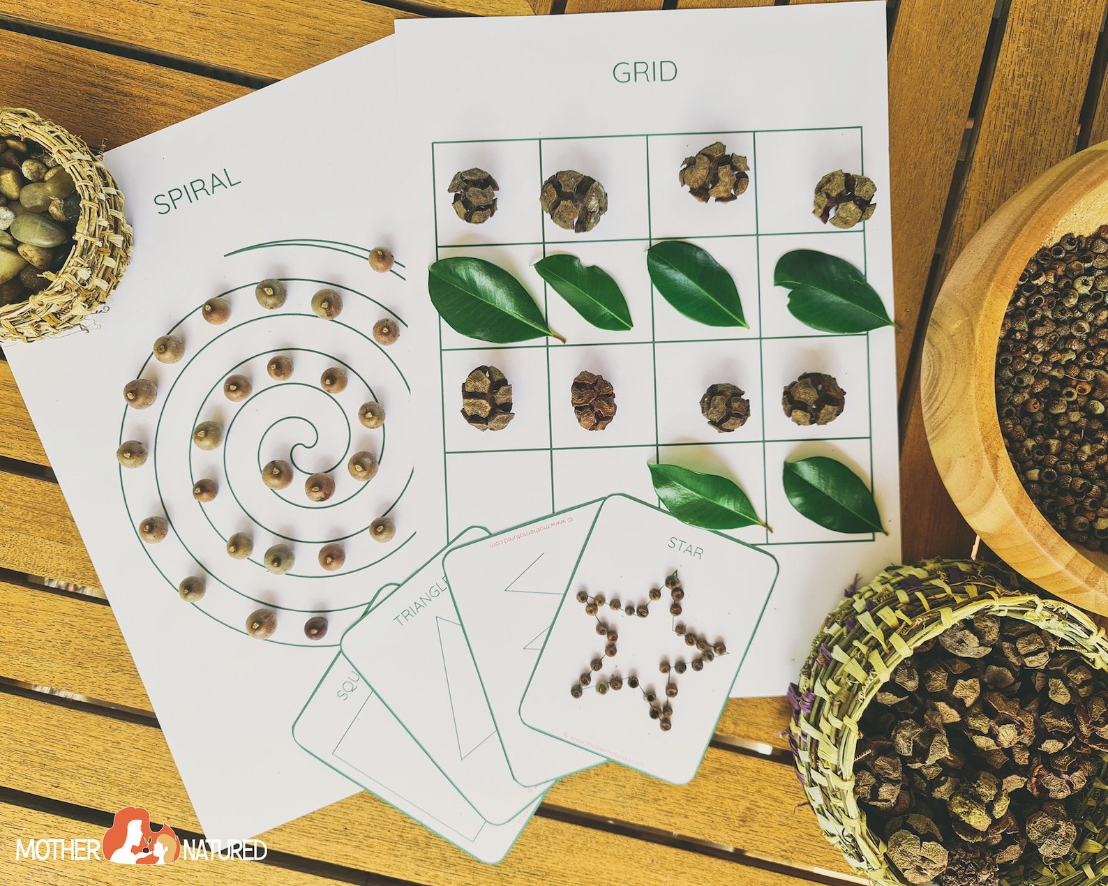 Loose Parts Play Shape Printables EYLF Loose Parts | Etsy
