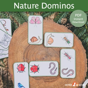 Nature Dominos | Wildlife Dominos | Nature Game | Wildlife Game ...