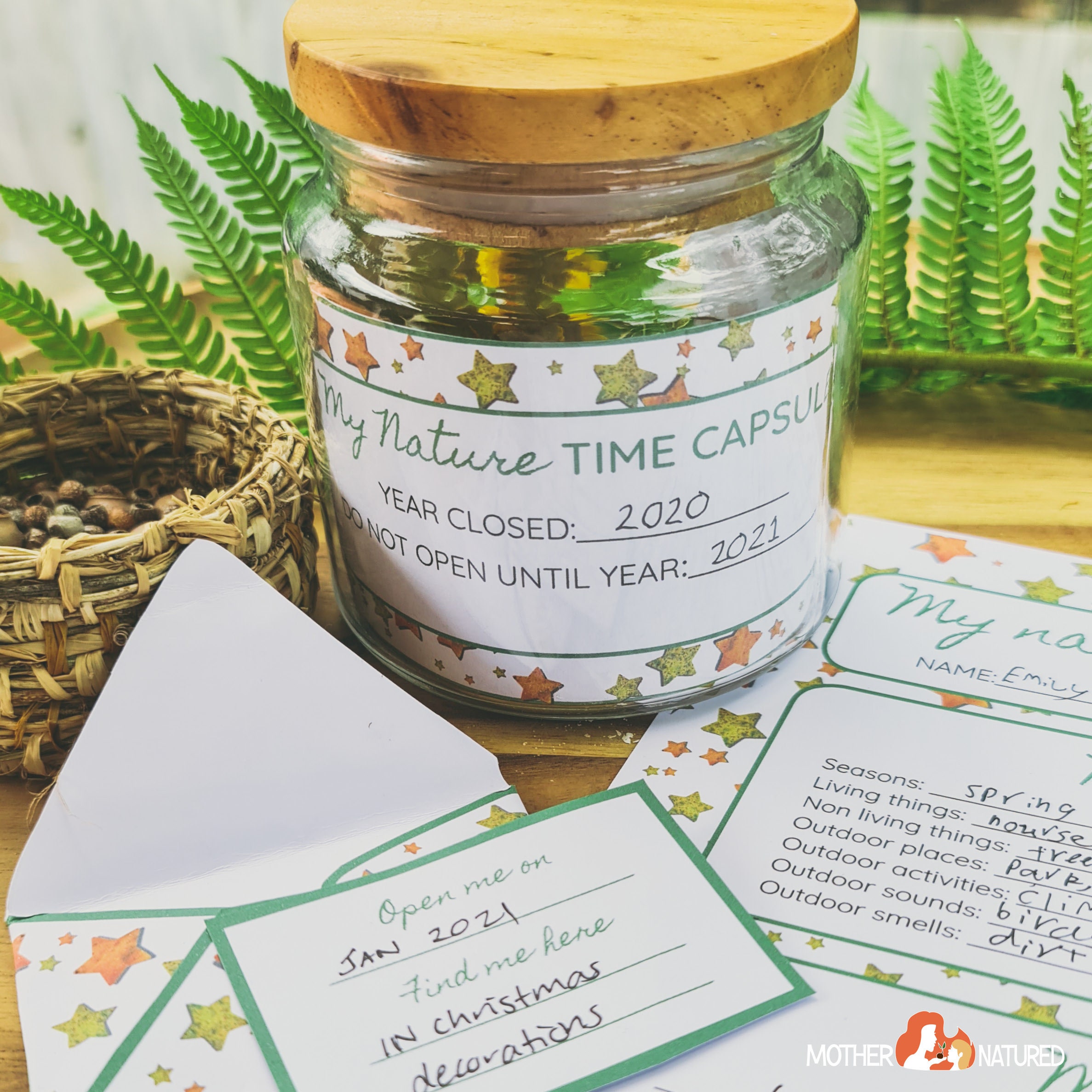 Nature Time Capsule Time Capsule Activity for Kids - Etsy