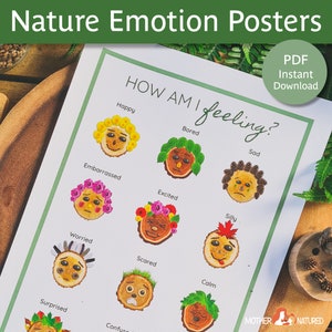 Nature Emotion Posters | Feelings Posters | Clam Corner Poster ...