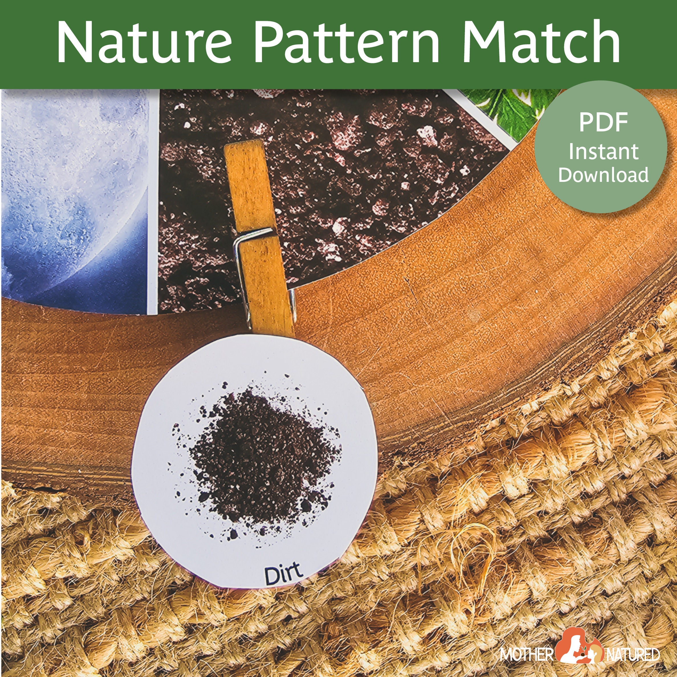 Nature Matching Activity Nature Activity Nature Printable Nature ...