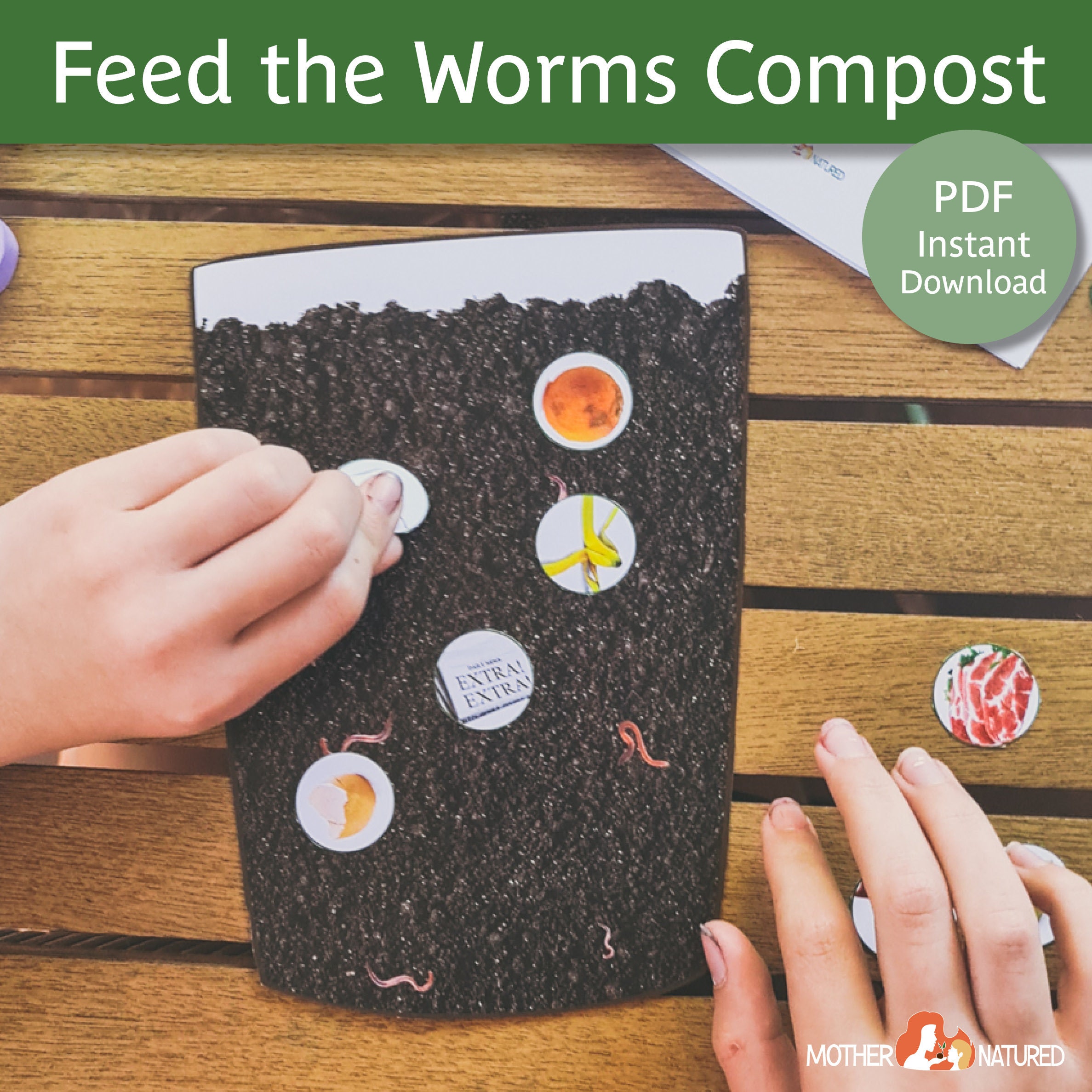 COMPOSTING Activity for Kids Worm Compost Activity - Etsy Australia