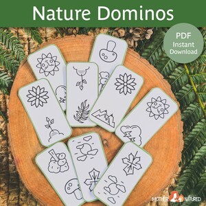 Nature Dominos | Wildlife Dominos | Nature Game | Wildlife Game ...