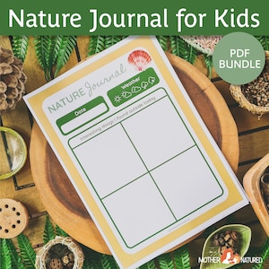 Nature Journal for Kids | Nature Study Journal | Outdoor Journal ...