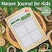 Nature Journal for Kids Nature Study Journal Outdoor - Etsy