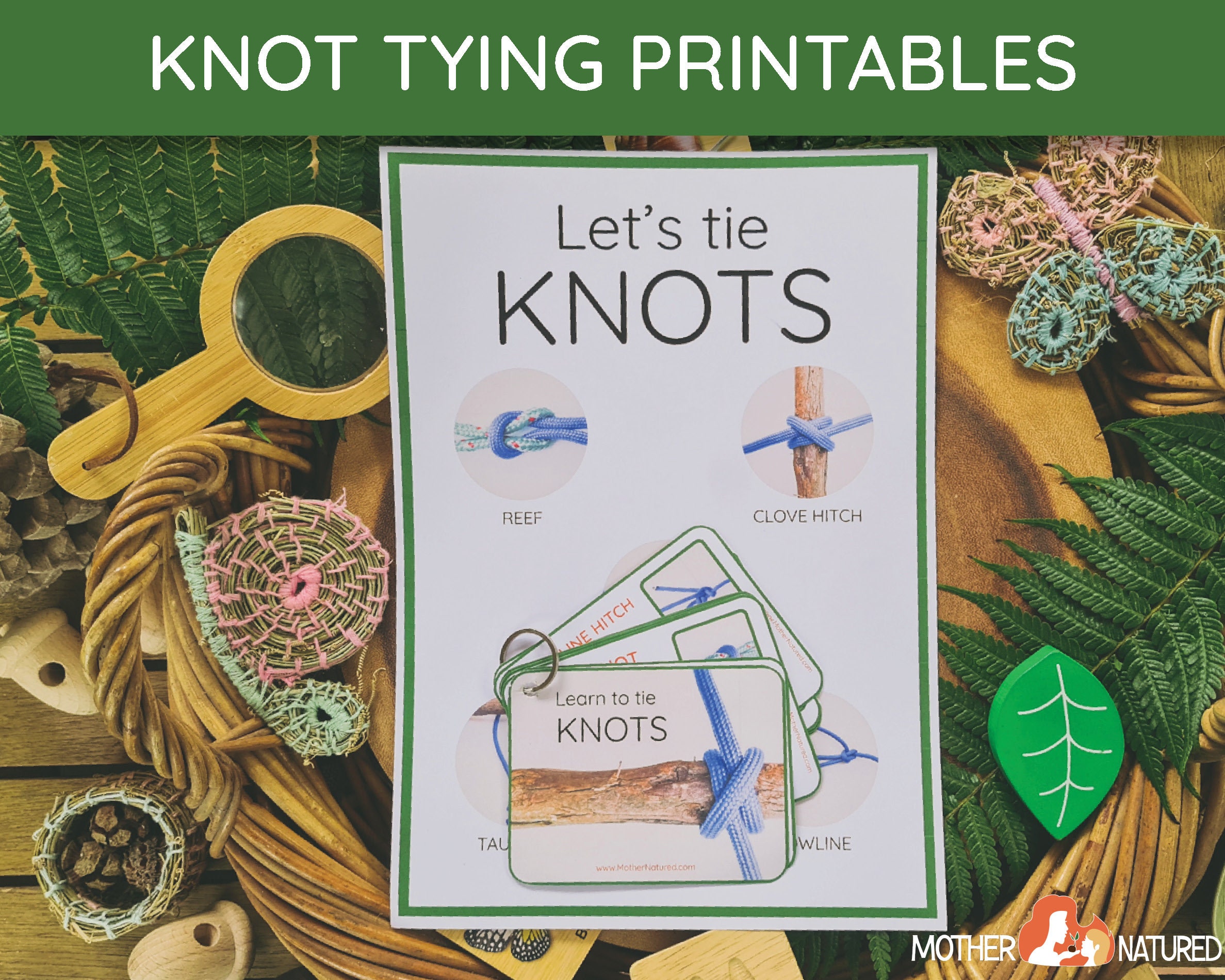 Knot Tying Guide Knot Poster Knot Booklet Knot Tying - Etsy UK