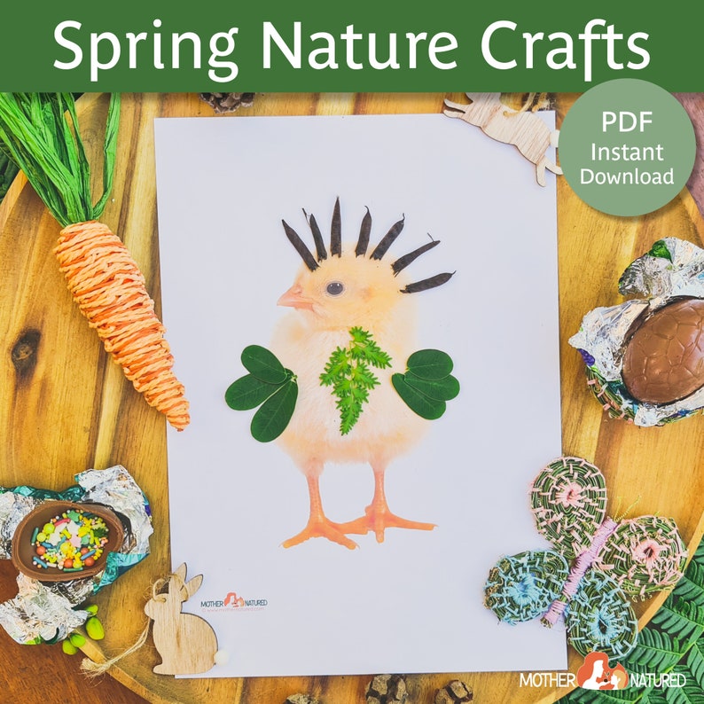SPRING NATURE CRAFTS for Kids Spring Crafts for Kids Spring ...