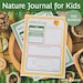 Nature Journal for Kids Nature Study Journal Outdoor - Etsy