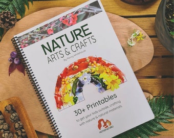 The Heart of Nature Craft Template Heart Craft Nature Study - Etsy