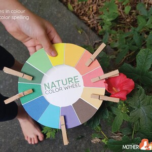 Nature COLOUR Wheel Nature COLOR Wheel Nature Play - Etsy