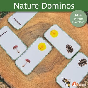 Nature Dominos | Wildlife Dominos | Nature Game | Wildlife Game ...