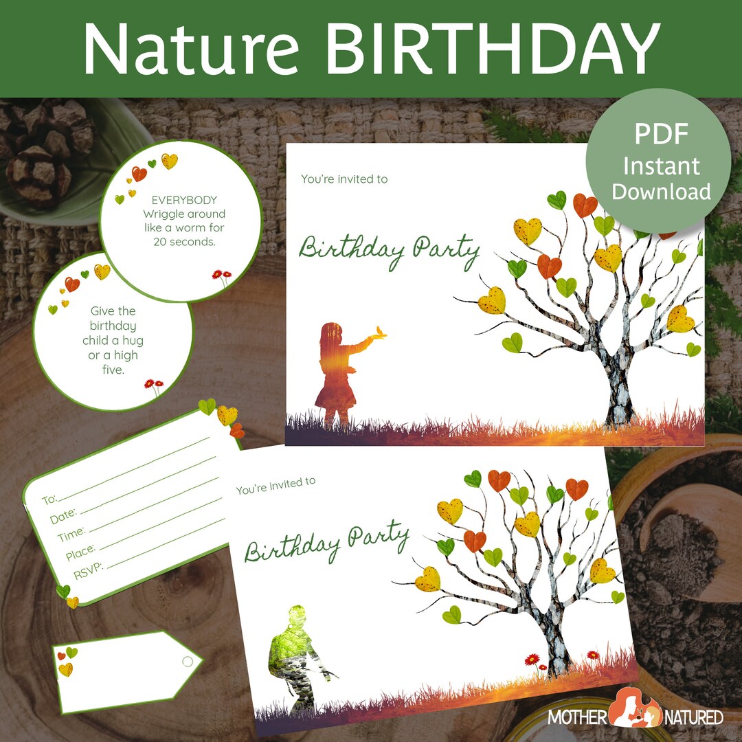 Nature Play Party | Nature Themed Party | Outdoor Birthday Party ...