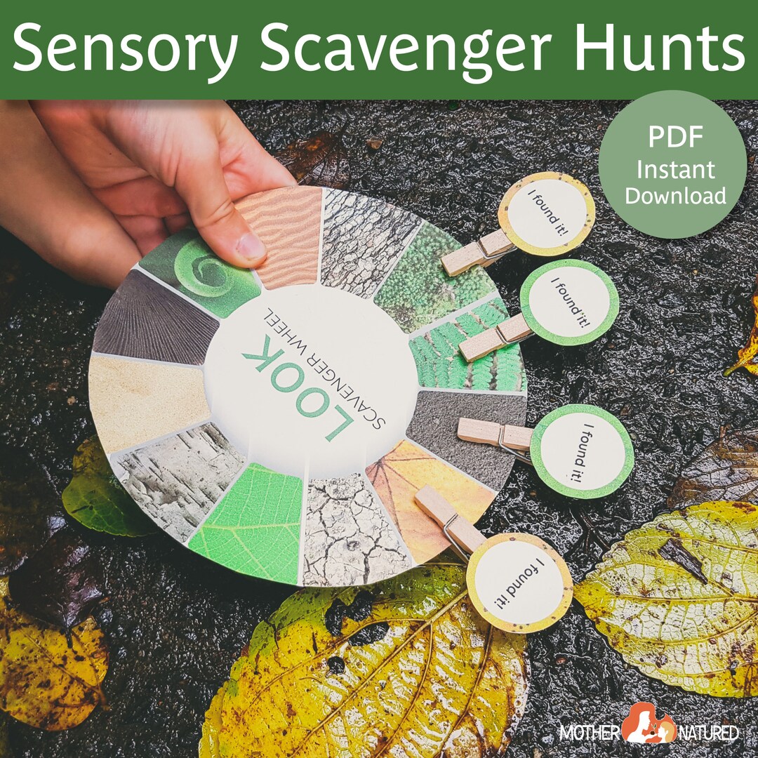 SENSORY Outdoor Activity | Sensory Activity for Kids | Sensory Nature ...