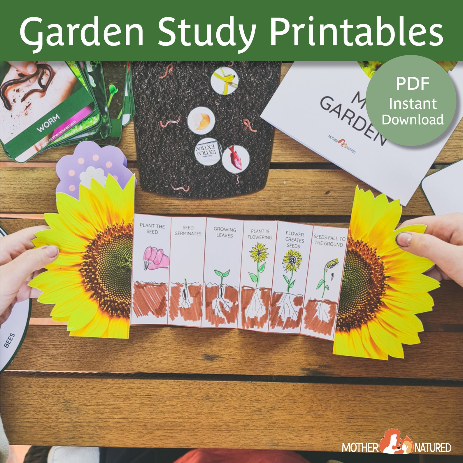Garden Activity Printables for Kids | Garden Resources | Gardening With ...