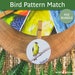 Bird Matching Activity | Bird Game | Pattern Activity | Preschool ...