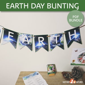 Earth Day Bunting | Earth Day Classroom Decoration | Earth Day Décor ...