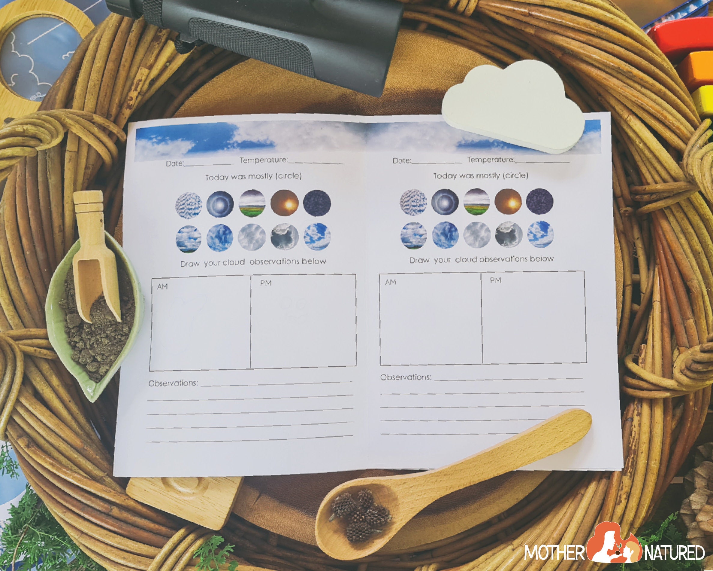 Cloud Journal Cloud ID Book Cloud Diary Cloud - Etsy