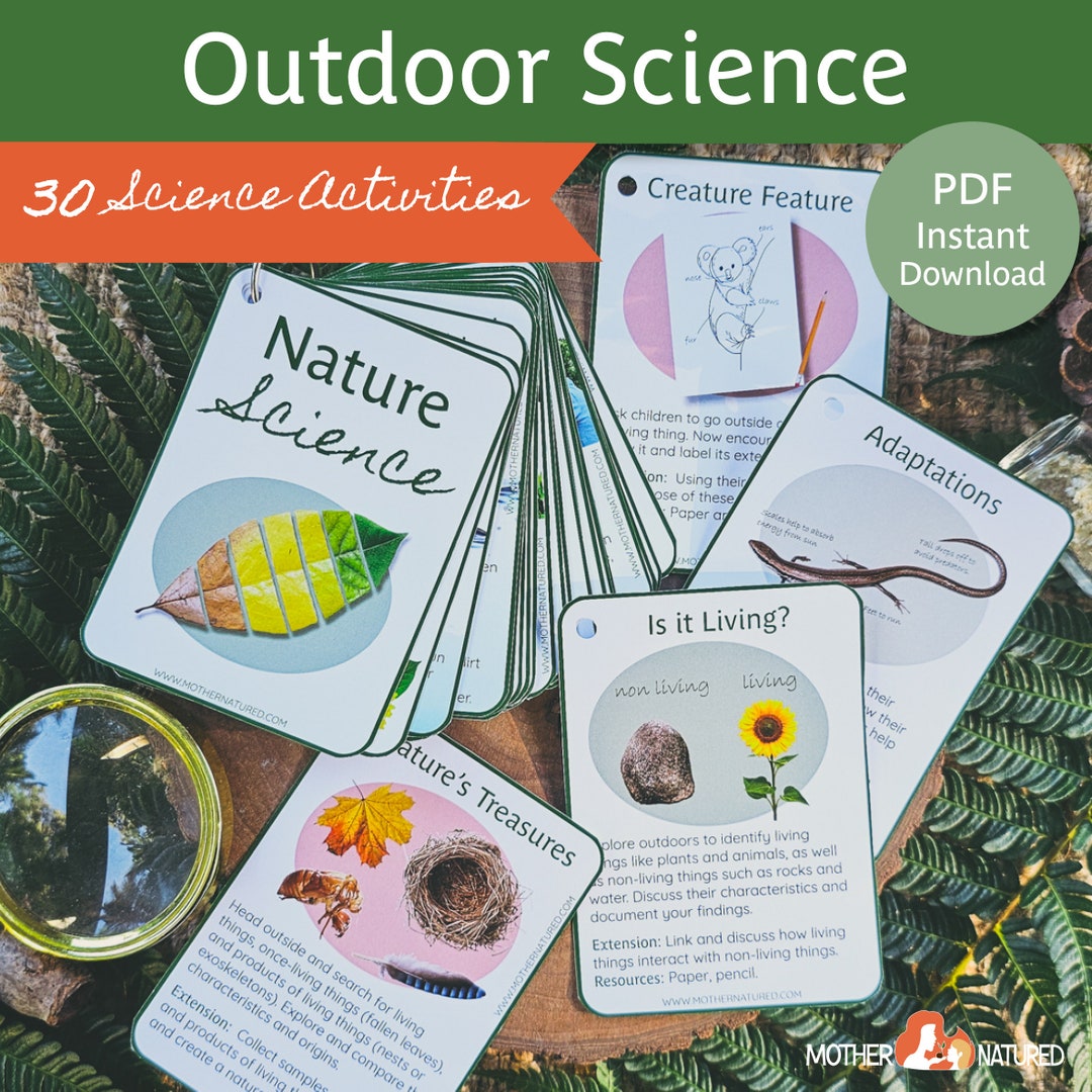 Outdoor Science Activities | Nature Science Activities | EYFS Science ...