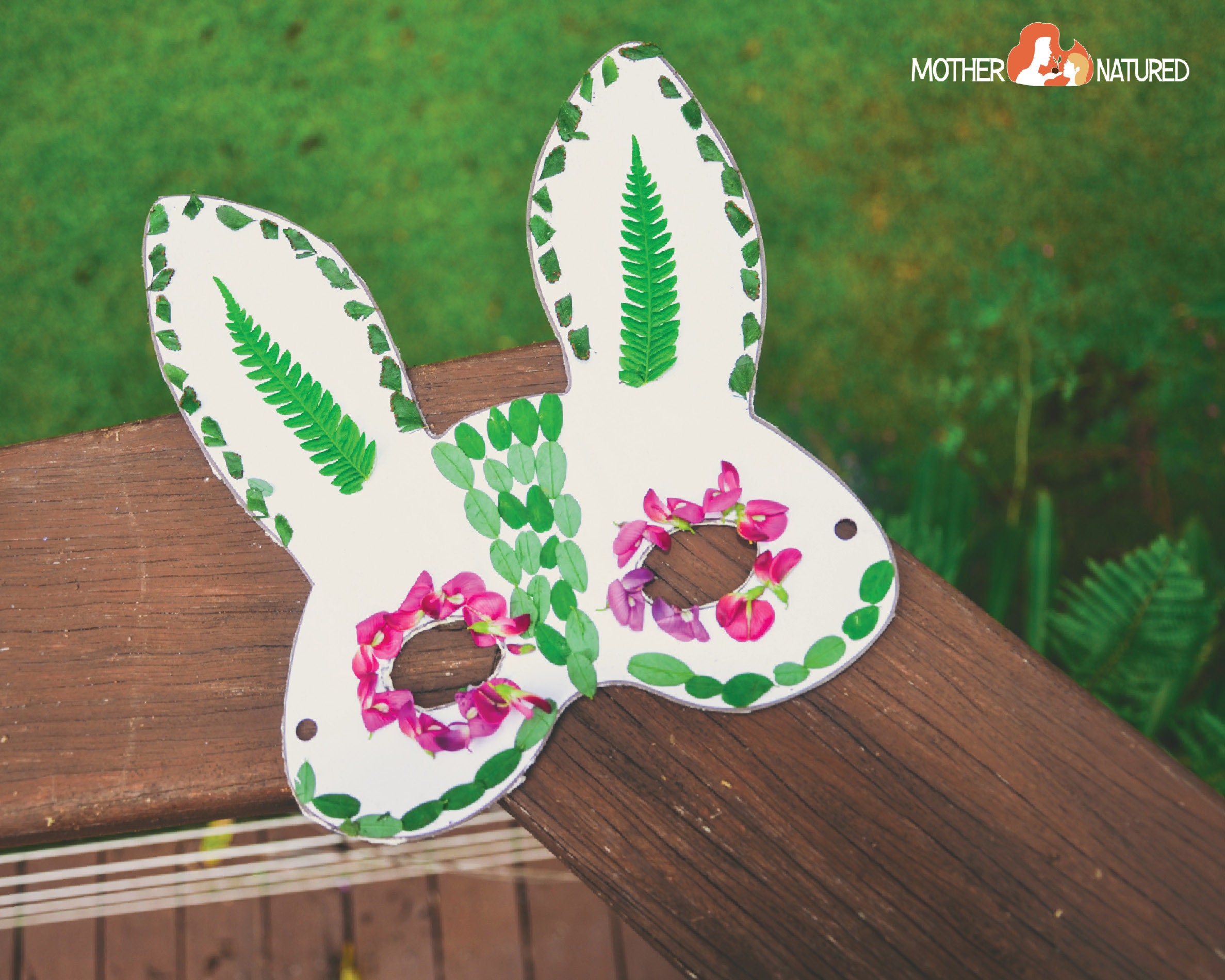 Bunny Mask Rabbit Mask Easter Mask Nature Bunny Mask - Etsy