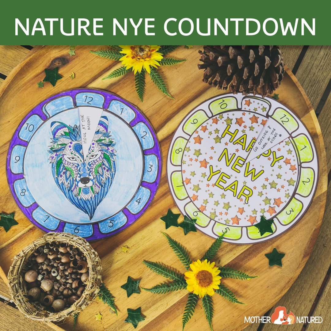 New Year's Eve Countdown Clocks Nature New Years Eve Activities New ...