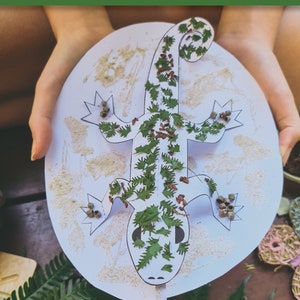 3D Lizard Craft | Lizard Activity | Lizard Craft for Kids | Lizard ...